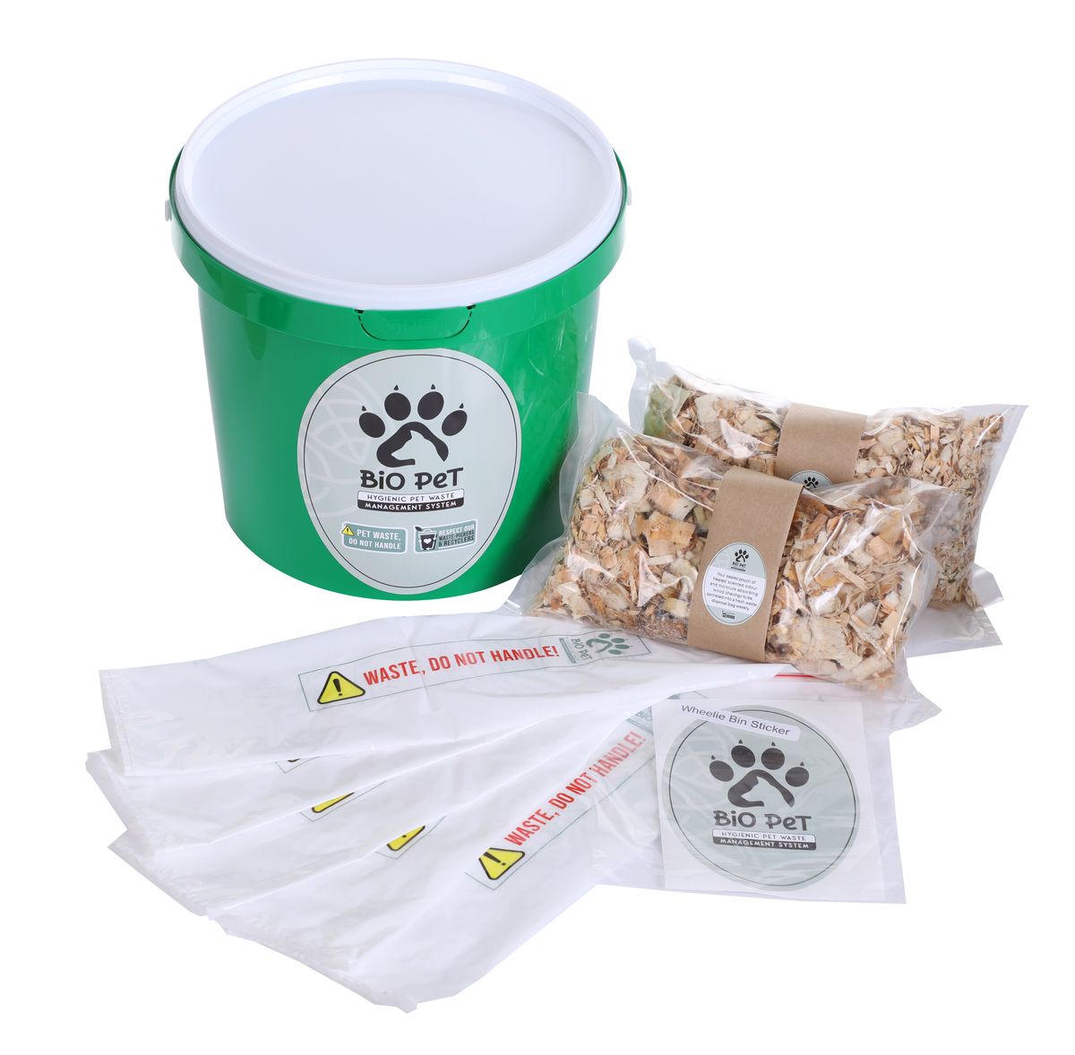 Bio Pet by Beyond Wellness - Eco-Friendly Pet Waste Management Kit (5 ...