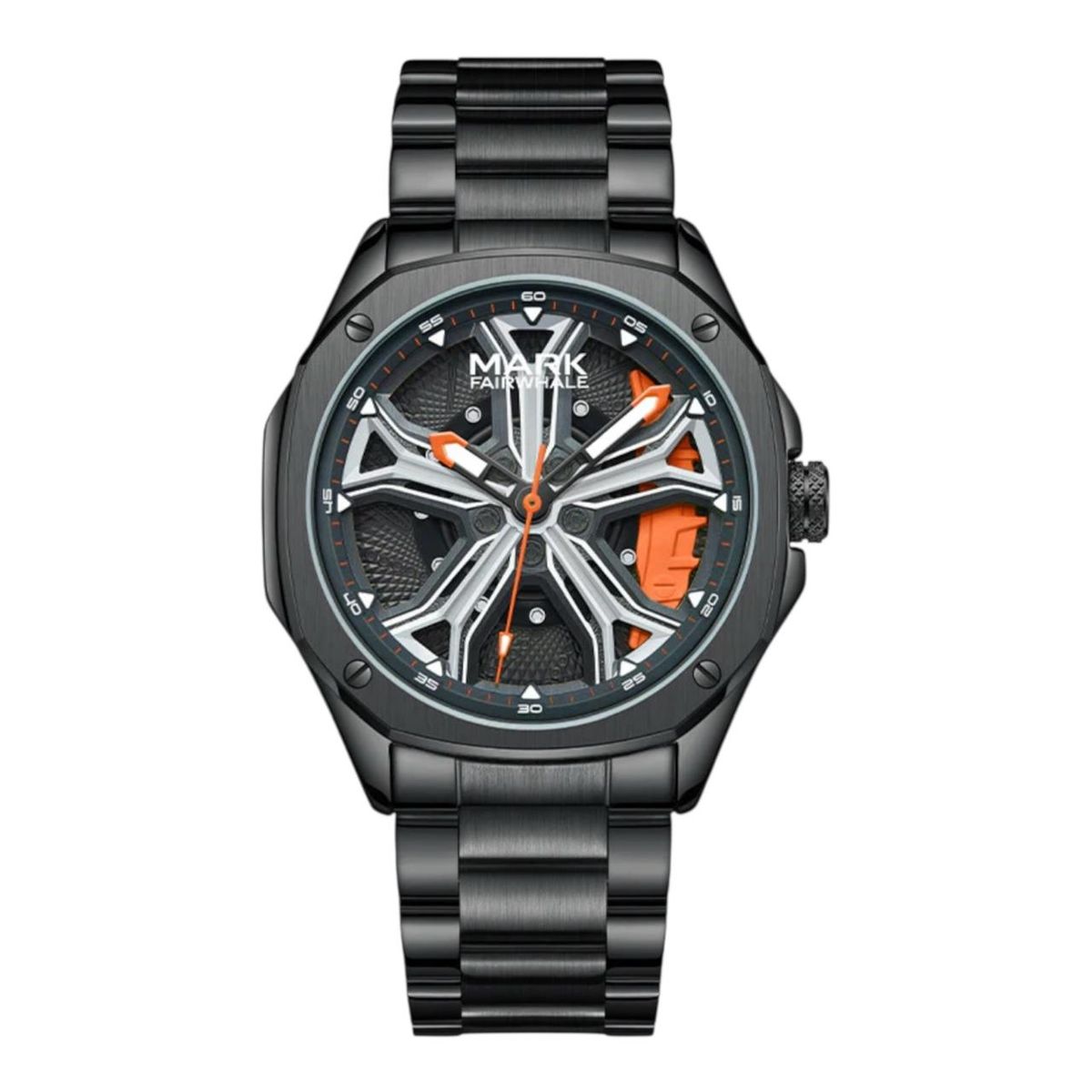 Mark Fairwhale Men's Limited Edition Quartz Watch with Wheel Caliper ...