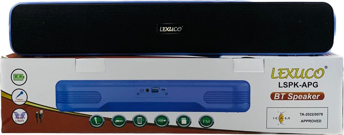 Party Light Subwoofer Lexuco LSPK-APG BT Speaker | Shop Today. Get it ...