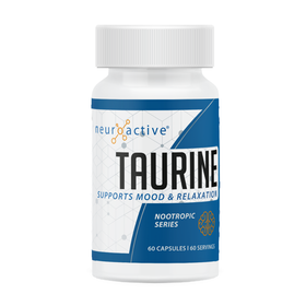 NeuroActive Taurine - Brain, Mood & Longevity Support - 60 Capsules ...