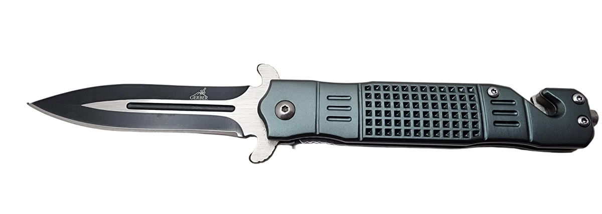 Gerber Folding Knife With Window Breaker And Seat Belt Cutter | Shop ...