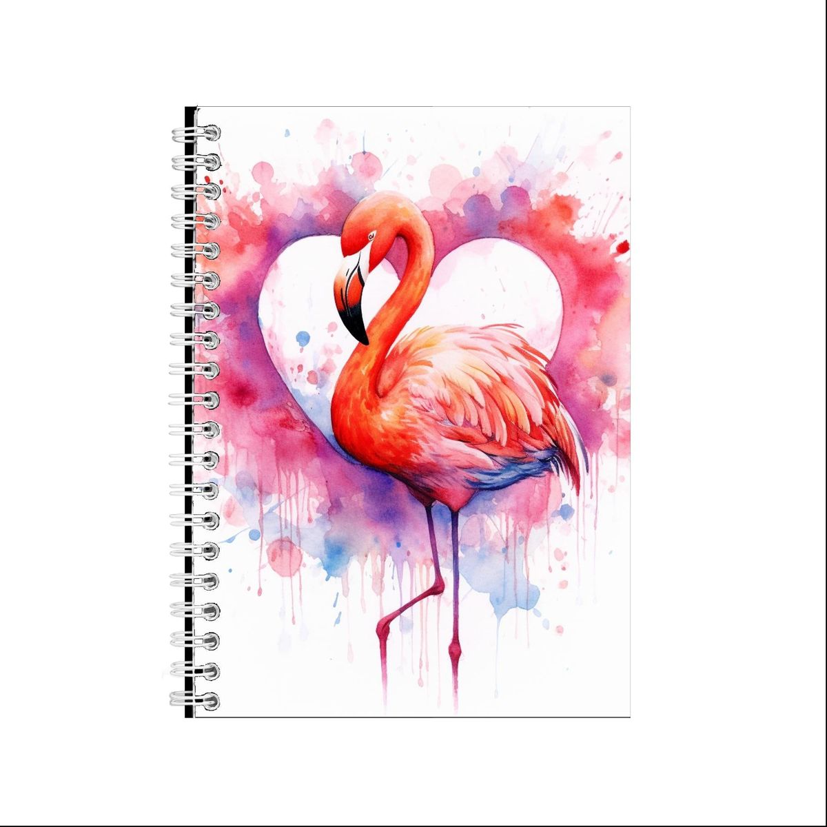 Flamingo 52 A5 Notebook Gift Idea Spiral Notepad 205 | Shop Today. Get ...