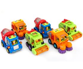 Mini Mike Set of 6 Push and Go Friction Powered Car Toys for Boys/Push ...