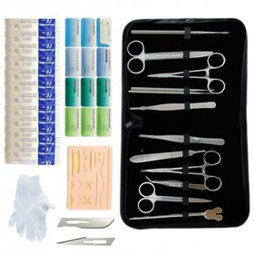 Dissection Kit 11 Piece with Suture Practice for Medical Training ...