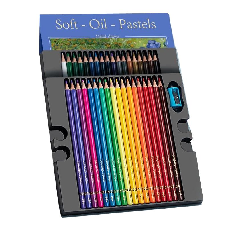 36 Color Oily Bright Color Pencil Set | Shop Today. Get it Tomorrow ...