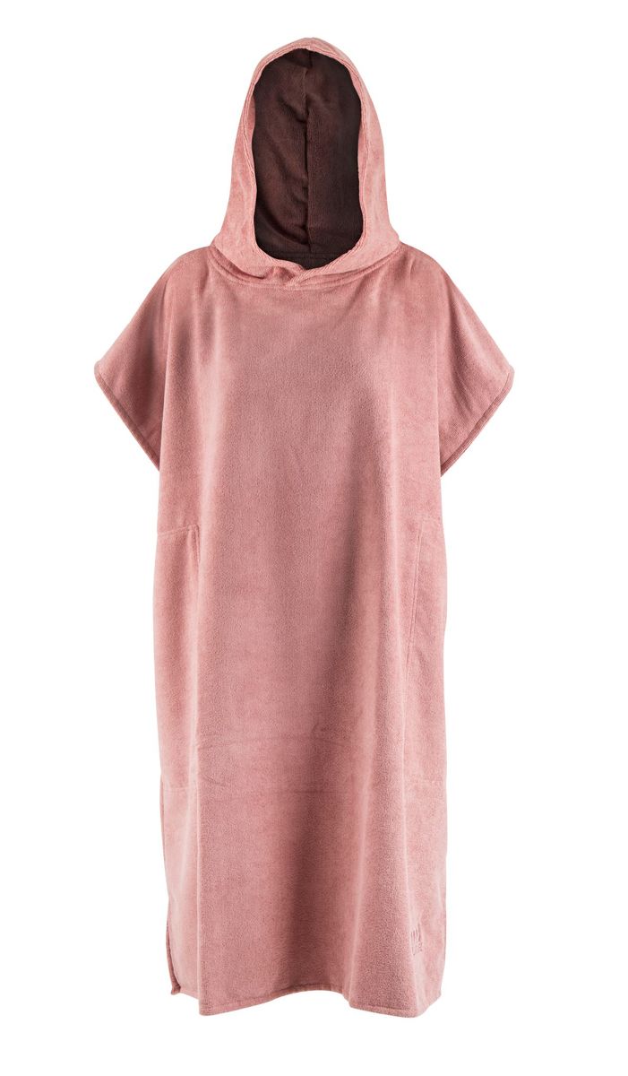 Hooded Microfiber Changing Beach Towel Surfers Poncho - Dusty Pink ...