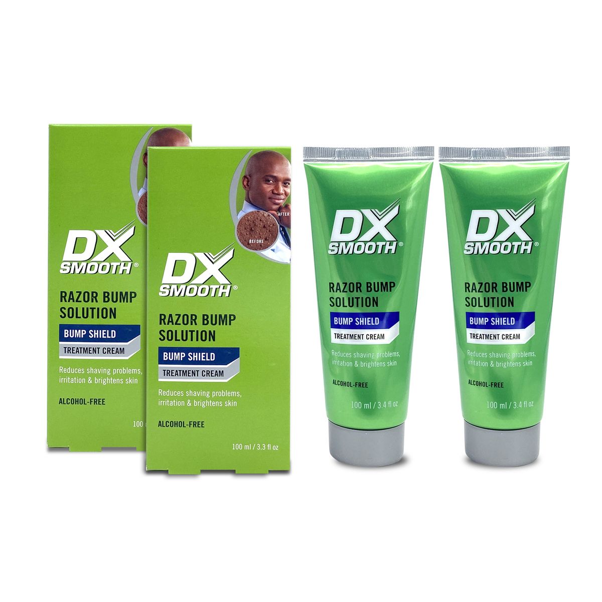 2 x 100ml DX Smooth - Bump Shield Treatment Cream | Shop Today. Get it ...