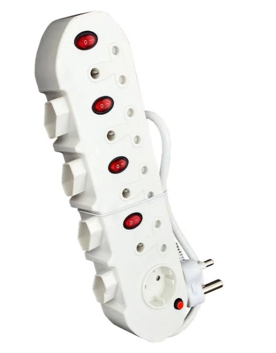 High-Quality 9-Way Multi Plug Adapter with Illuminated Switches | Shop ...