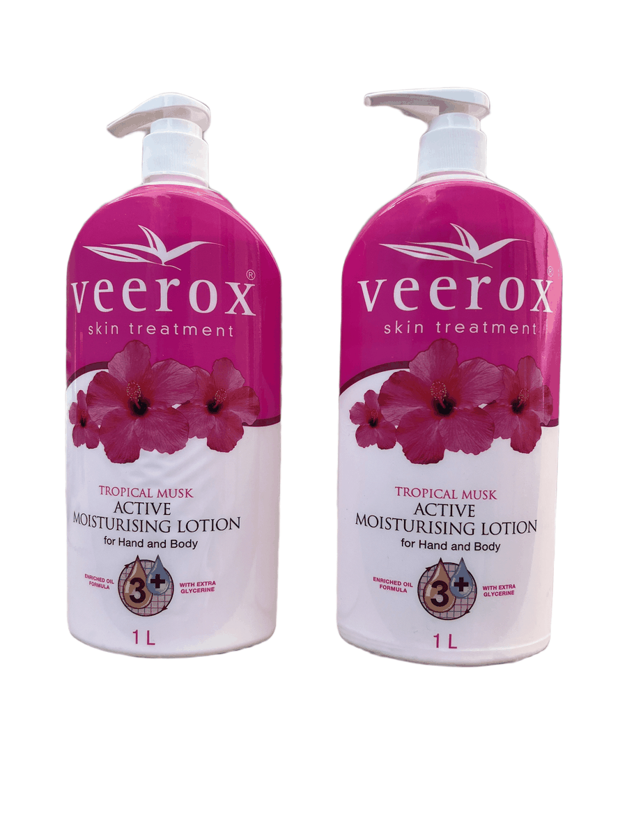 Veerox Skin Treatment Lotion With Tropical Musk - 1L x2 | Shop Today. Get it Tomorrow ...