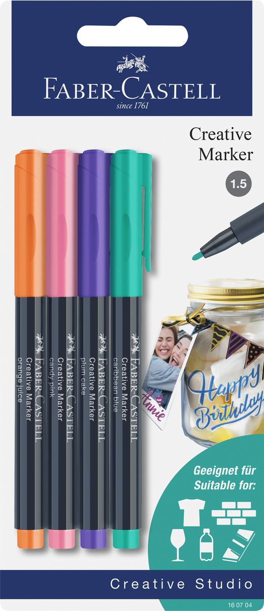 Faber-Castell Creative markers 4's | Shop Today. Get it Tomorrow ...