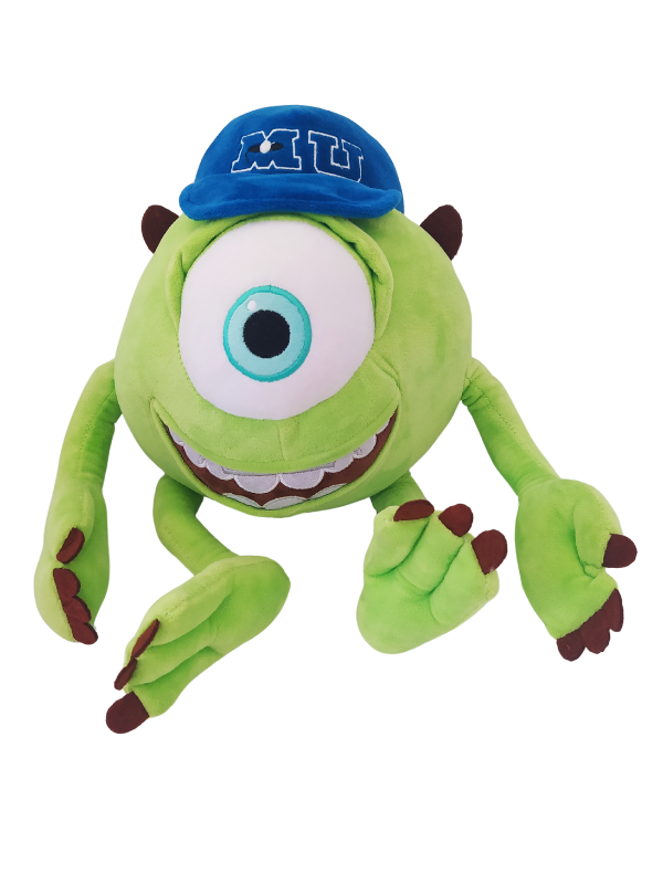 Mike Wazowski Plush Soft Toy - Monster University - Monster Inc - L40cm ...