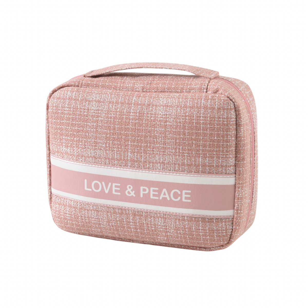 Soft-Touch Travel Cosmetic and Toiletry Bag - Pink | Shop Today. Get it ...