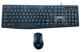 XCEED Byte Wired Computer Laptop Keyboard & Mouse Combo Combo antinoise ...