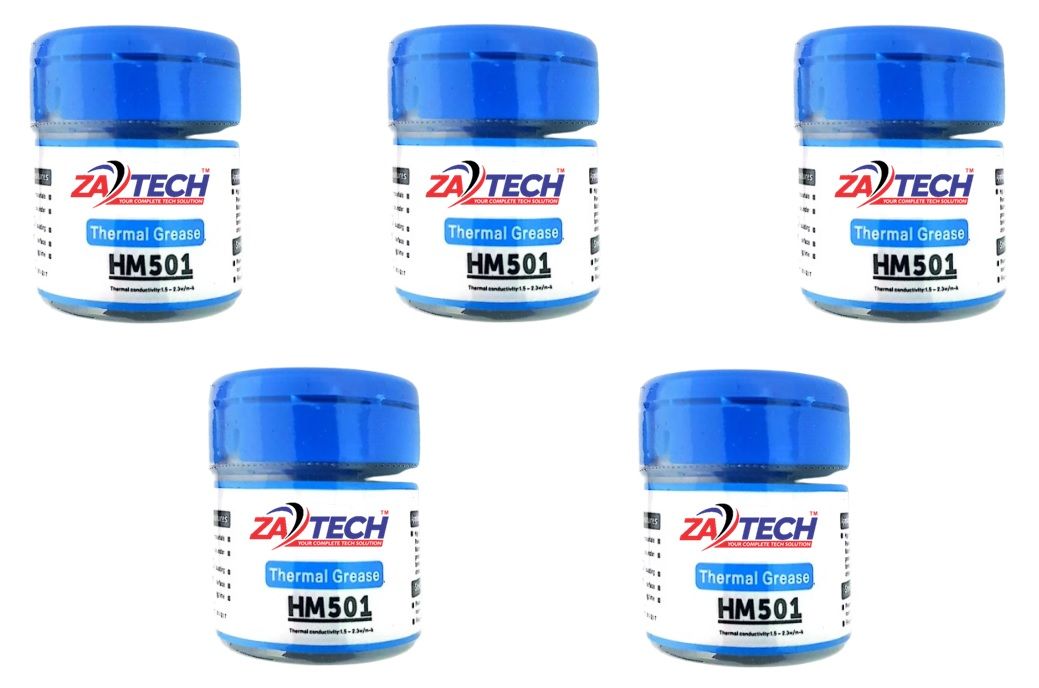 ZATECH Zinc Infusion HM501: Elite Thermal Grease Formula (Pack of 5 ...