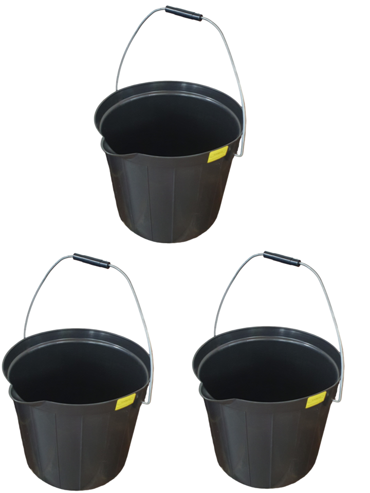 Camco (Pack of 3) Builders Bucket Round - 10 liter | Shop Today. Get it ...