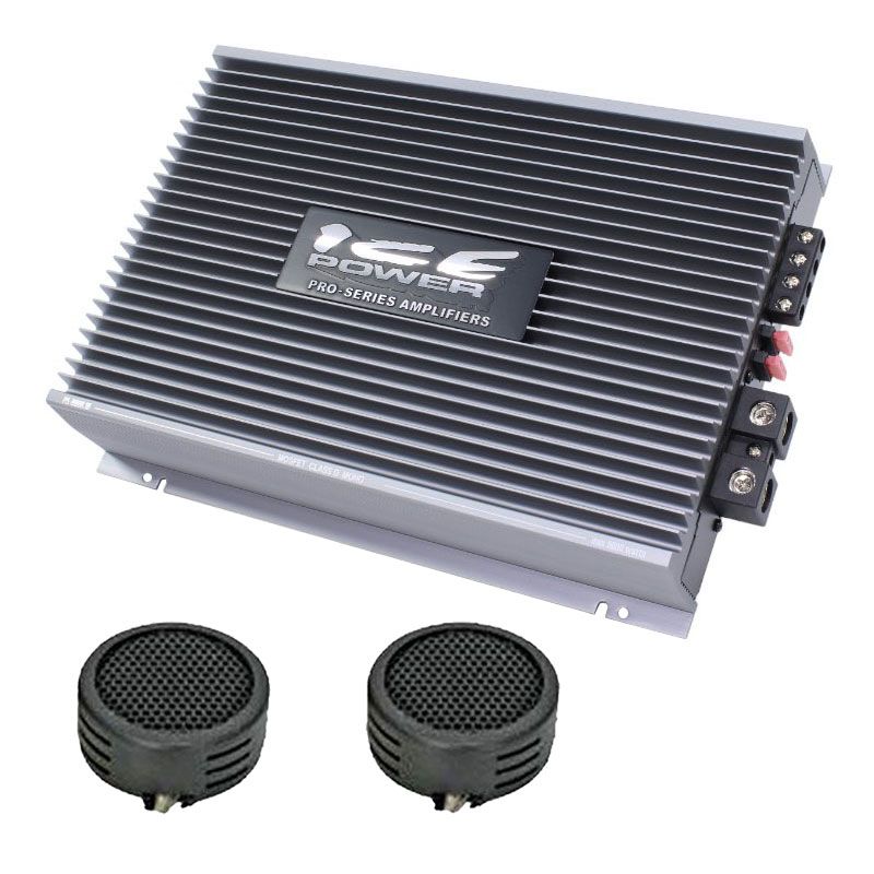 Ice Power PS-9000.1D Pro Series 9000w Monoblock Amplifier & Evo ...