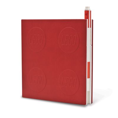 Lego 2.0 Locking Notebook with Gel Pen - Red | Shop Today. Get it ...
