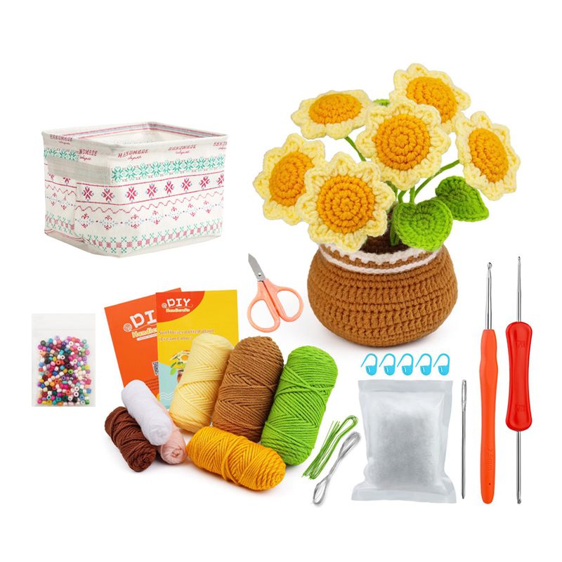 Jacaranda Flower Crochet Starter Kit For Beginners | Shop Today. Get it ...