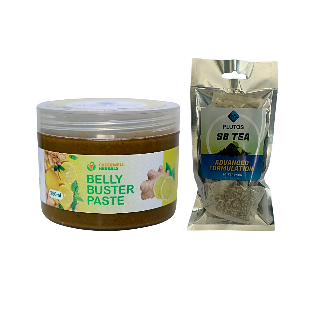 Belly Buster Paste 250ml and S8 Advanced Formulation 10 Teabags | Shop ...