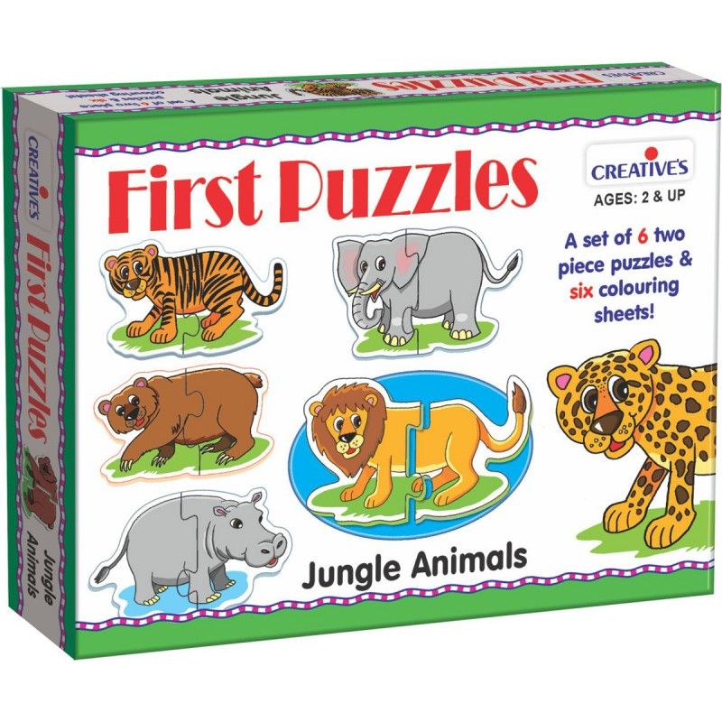Creative's First Puzzle- Jungle Animals | Shop Today. Get it Tomorrow ...