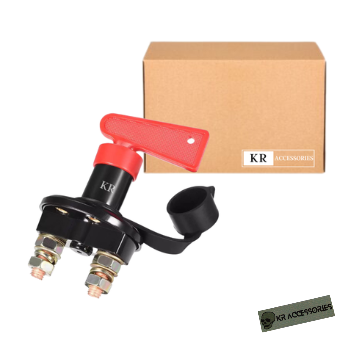 KR ON-OFF Automotive Marine Battery Isolator Kill Switch (12V/24V ...