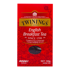 Twinings English Breakfast Loose Tea 100g | Shop Today. Get it Tomorrow ...