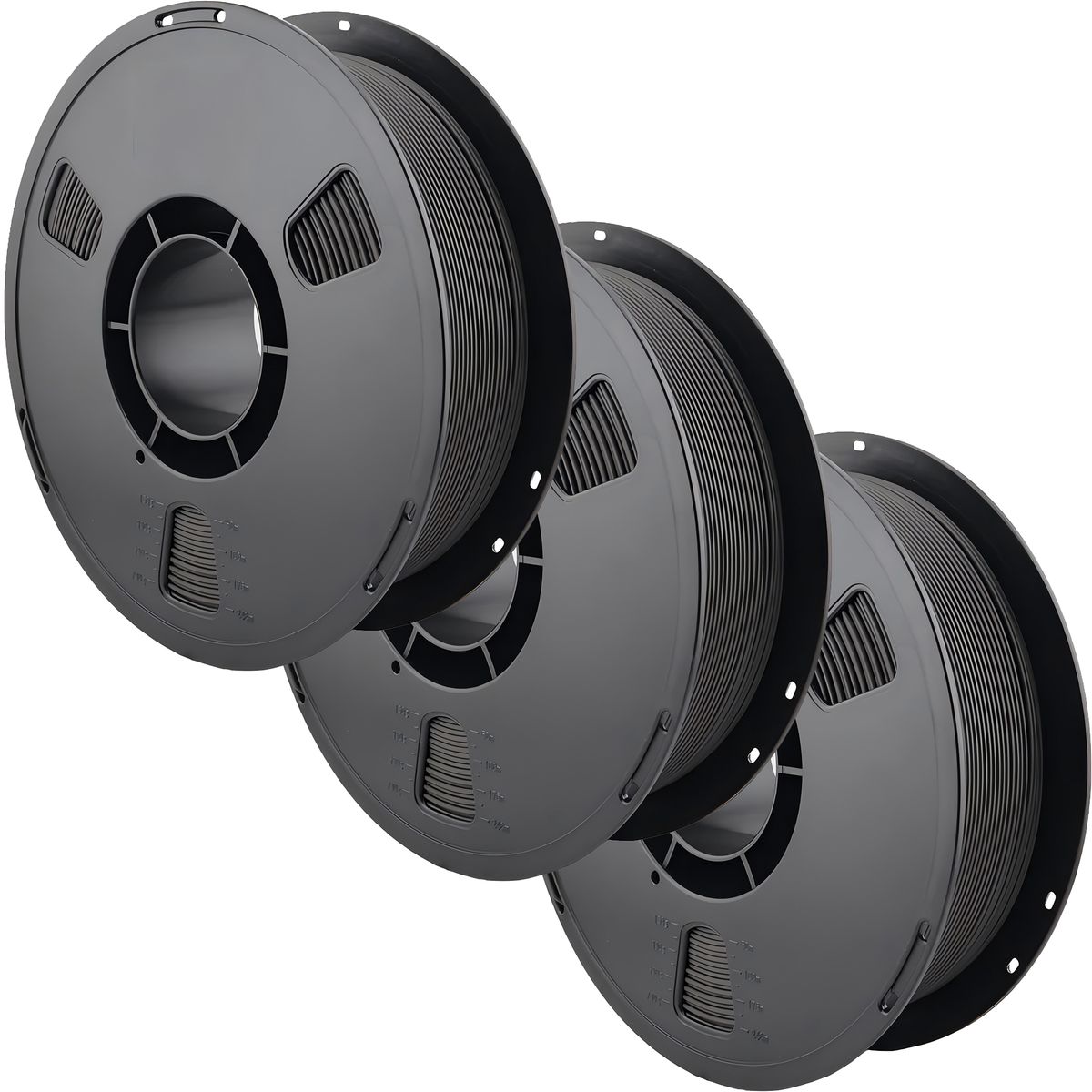 3 Rolls of PETG 3D Printer Filament 3D Printing Material 1.75mm 330m ...