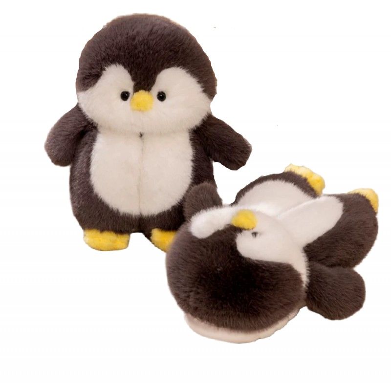 Soxy Lady -Penguin Slippers with Rubber Sole (Sizes below) | Shop Today ...