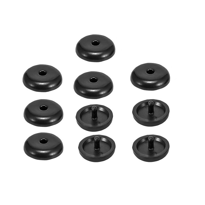 10-Piece Universal Car Snap-On Seat Belt Buckle Stopper Button | Shop ...