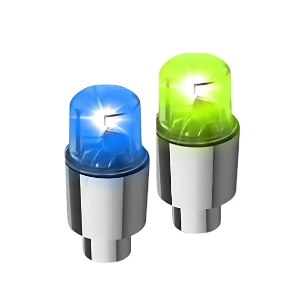 2 Pack Wheel Valve LED Light for Bicycles, Motorbikes and Cars | Shop ...