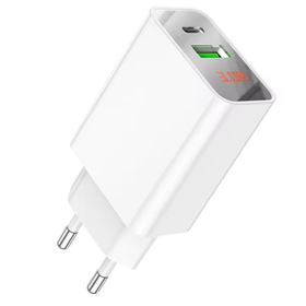 C100A PD20W + QC3.0 EU set with cable - Type C to IOS MLx1 | Shop Today. Get it Tomorrow ...