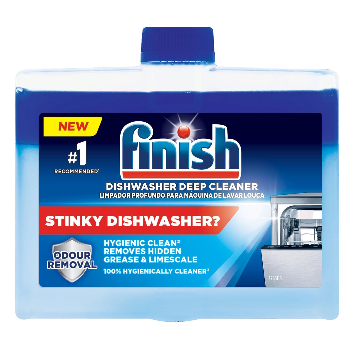 Finish 250ml, Auto Dishwasher Machine Cleaner, 1 Wash | Shop Today. Get ...