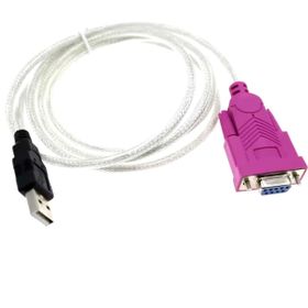 Pink USB To RS232 DB9 Serial Cable Adapter 1.5M | Shop Today. Get it ...