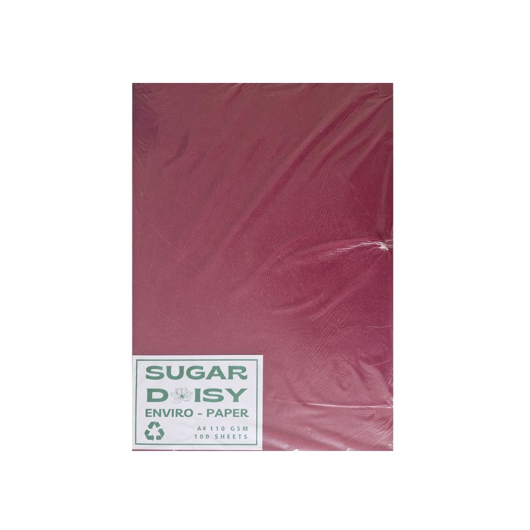 Sugar Daisy Enviro Paper-Sugar Paper- A4-110gsm -100sheets-Magenta ...