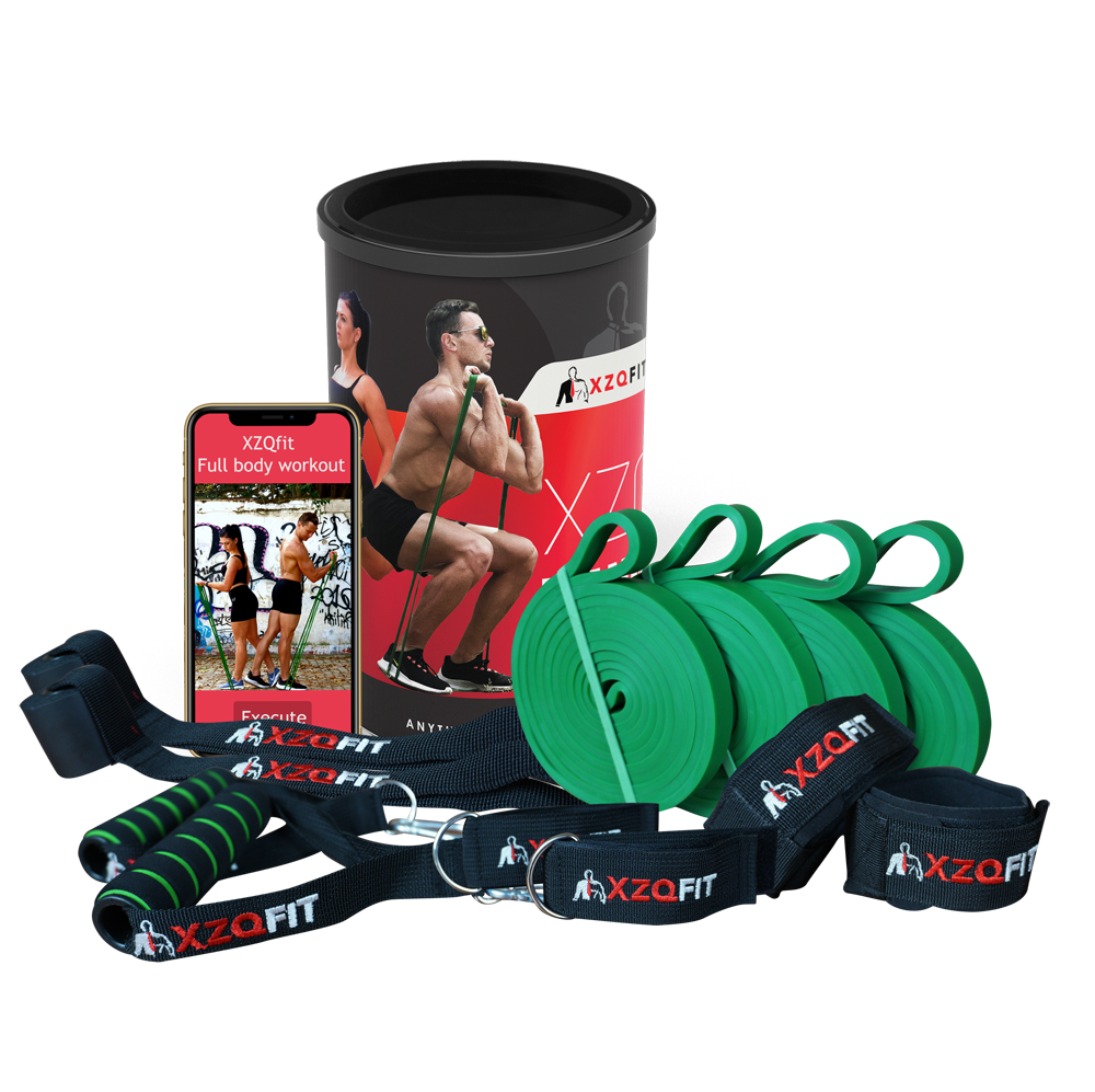 XZQ Band Package - 4 x Resistance Bands & All Accessories | Shop Today ...