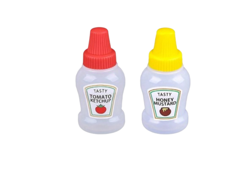 Mini Sauce Bottles for Lunch Box- 2 Pack | Shop Today. Get it Tomorrow ...