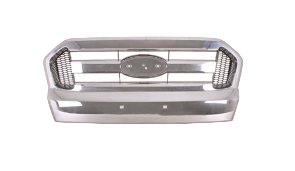 Radiator grille for Ford Ranger T6 2015-2019 (Chrome and Black) | Shop ...