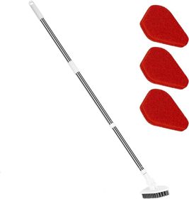 Long Arm 3 in 1 Multi-section Long Handled Scrubbing Brush | Shop Today ...