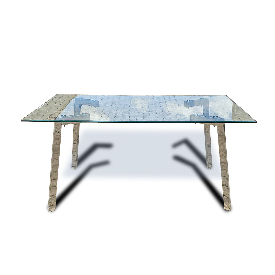 ZAZA Glass Dining Table | Shop Today. Get it Tomorrow! | takealot.com
