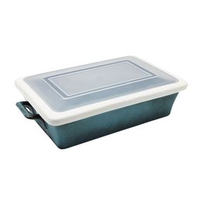 Eetrite Reactive Glaze Ovenware with storage lid | Shop Today. Get it ...