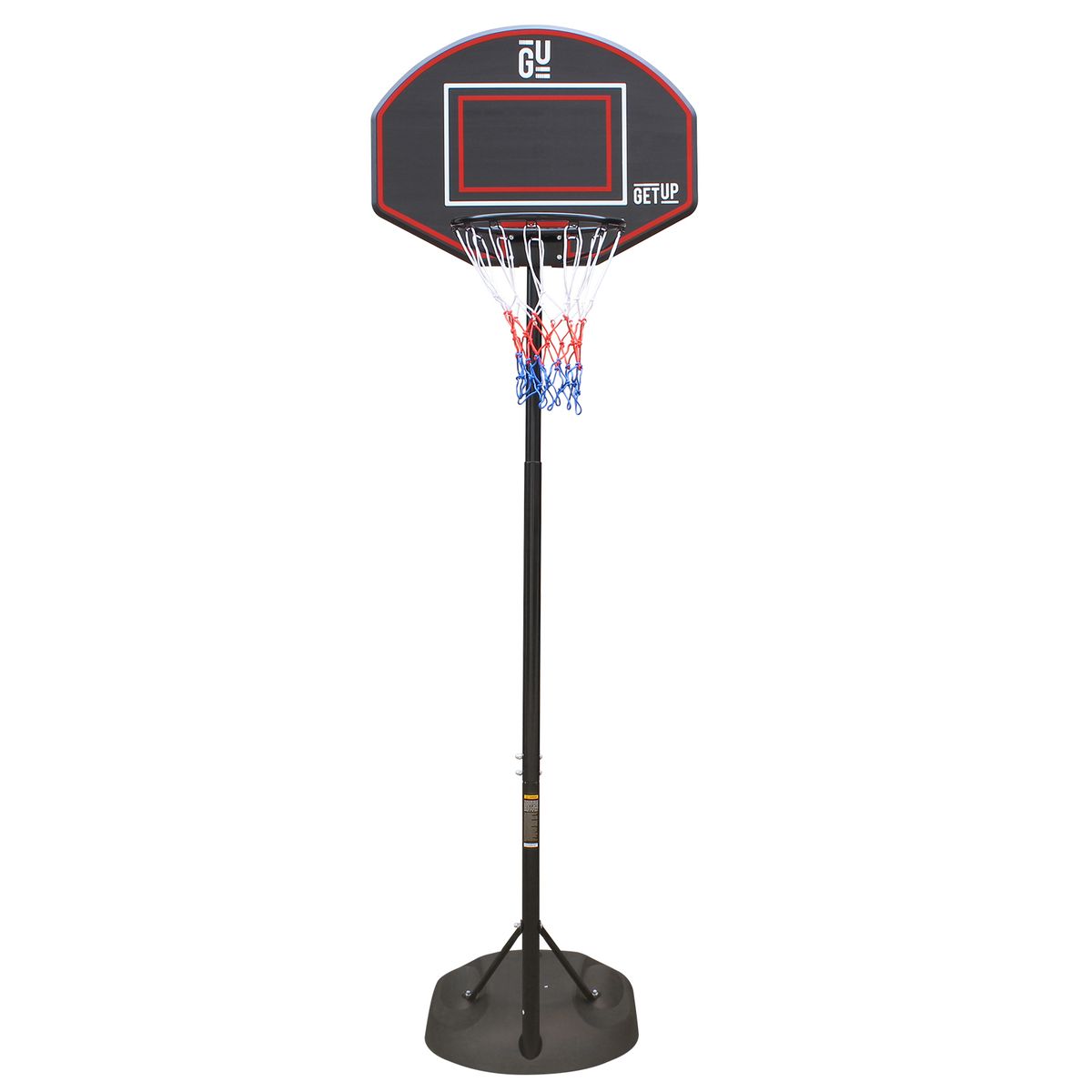 GetUp Backyard Basketball Hoop with Stand 1.6 to 2.28m | Shop Today ...