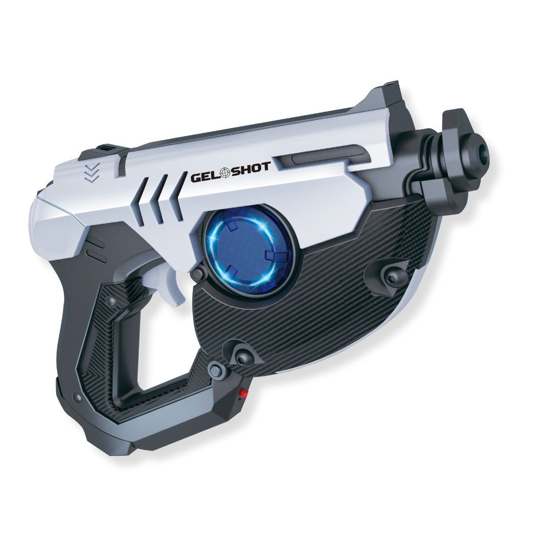 Gel Shot Battle Blaster - Fully Automatic with 5000 Gellies Water Beads ...