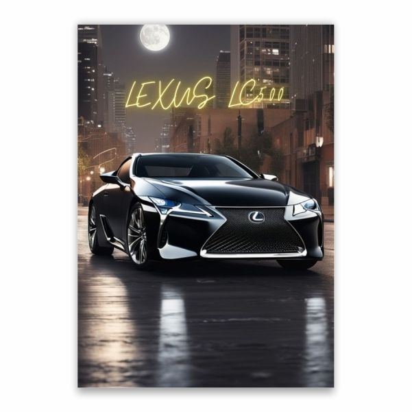 Lexus LC500 Poster - A1 | Shop Today. Get it Tomorrow! | takealot.com