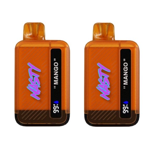 Nasty Disposable Rechargeable Vape 8500 puff 50mg - Mango 2 Pack | Shop ...