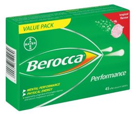 Berocca Performance Tropical Effervescent - 45 Tablets | Shop Today ...