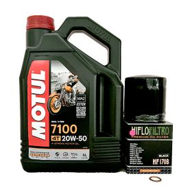 Oil service kit Harley Davidson 1 - with black oil filter | Shop Today ...