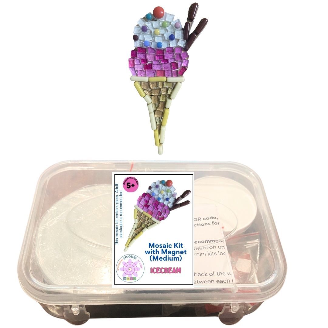 Mosaic Craft Kit with Magnet - Ice Cream (Medium) | Shop Today. Get it ...