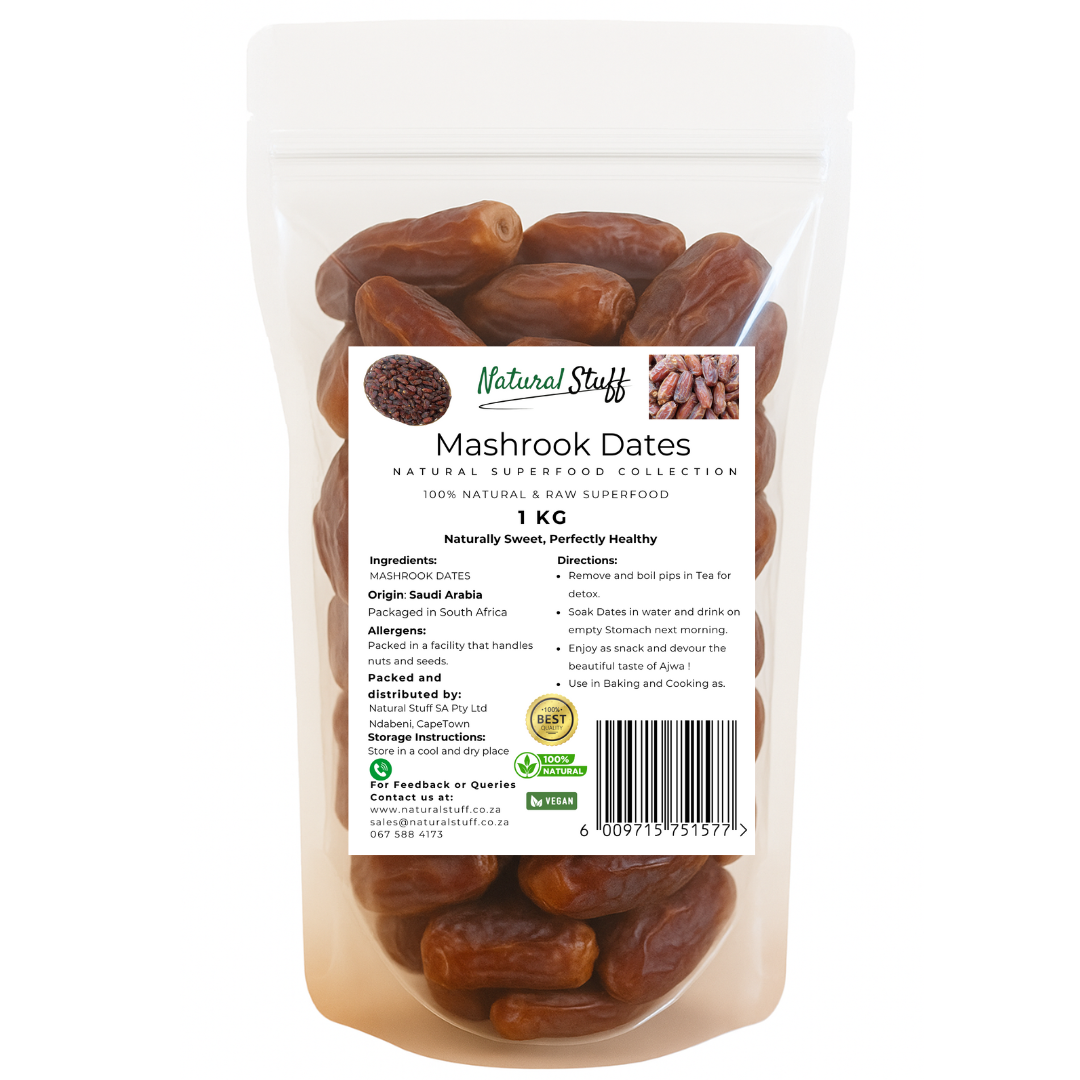 Natural Stuff Mashrook Dates - Soft, Sweet & Naturally Good 1kg | Shop ...
