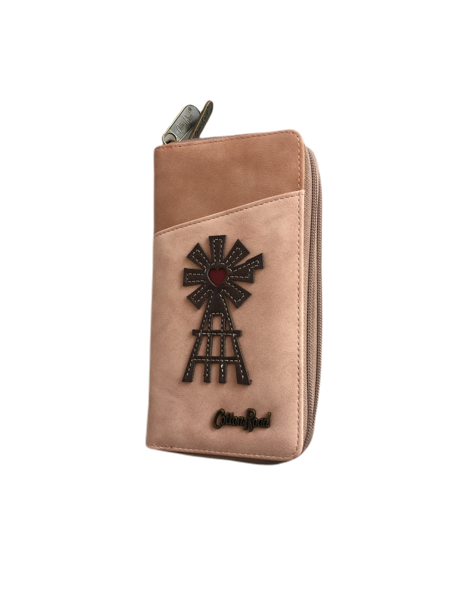 Cotton Road - Double Zipped Wallet With Wind Pump | Buy Online in South ...