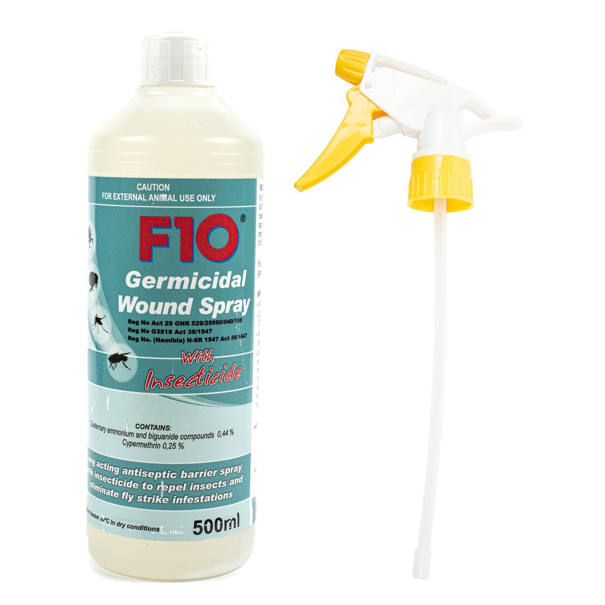 F10 Germicidal Wound Spray With Insecticide (100ml) — F10, 55% OFF